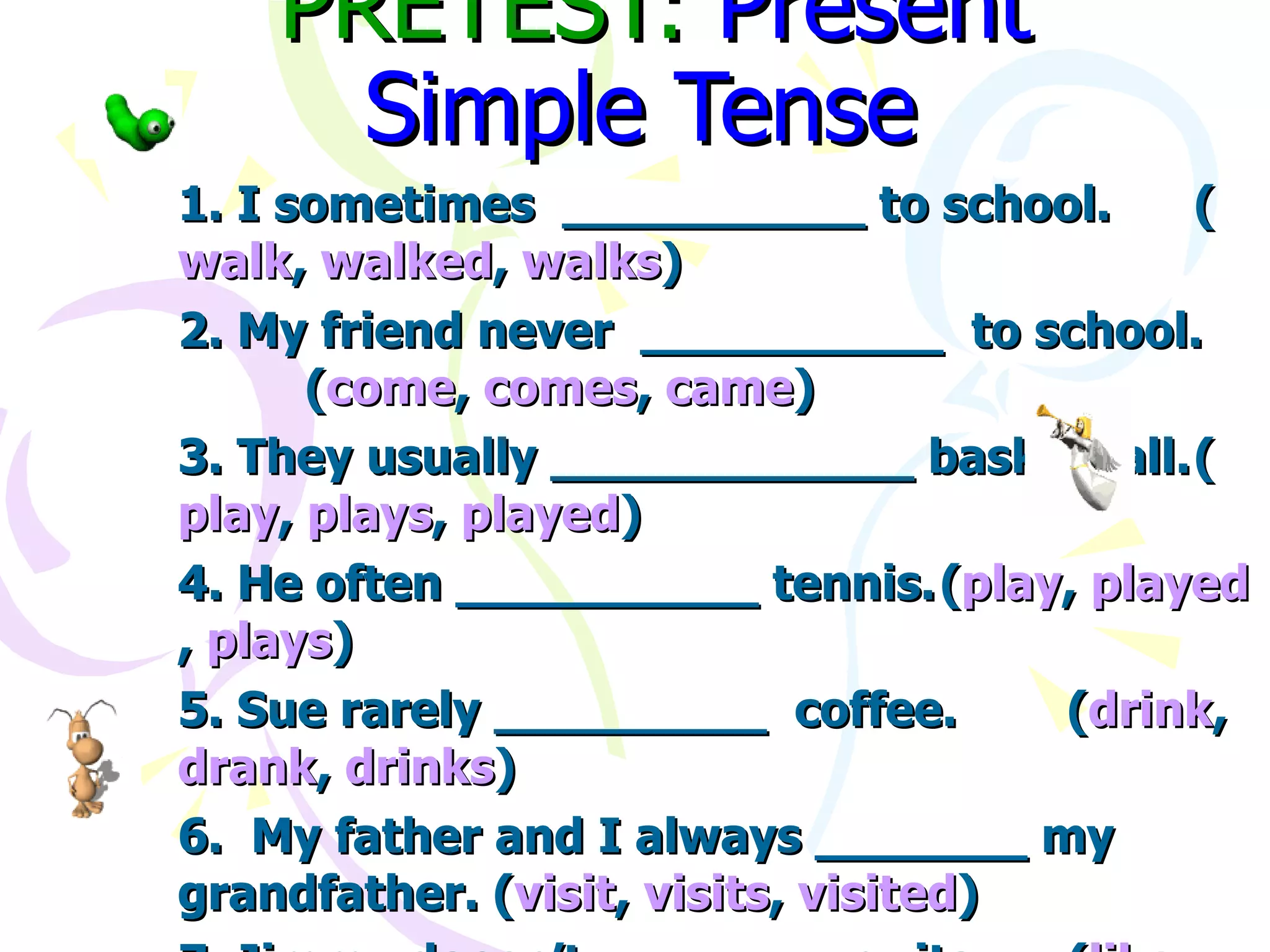 Present simple tense | PPT