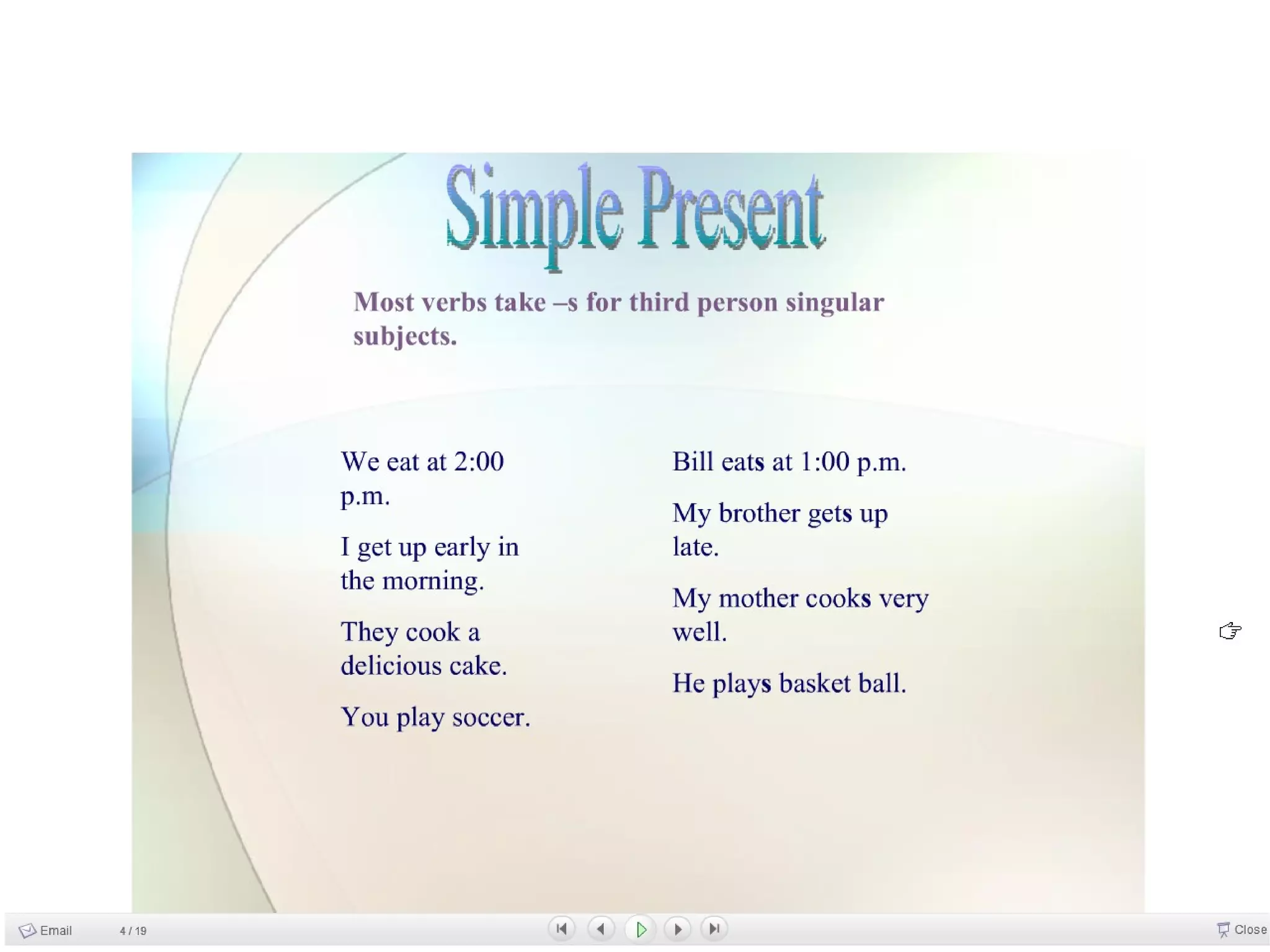 Present simple tense | PPT