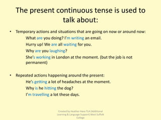 Present simple tense | PPT