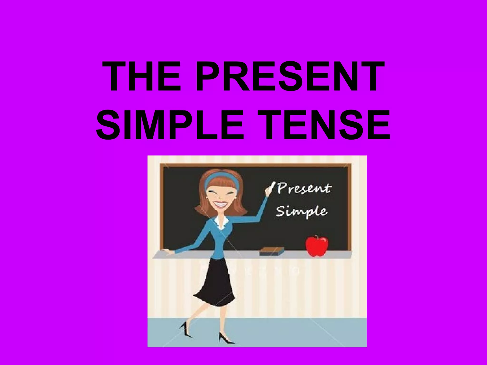 Present Simple Tense | PPT