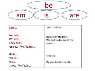 Present simple tense | PPTX