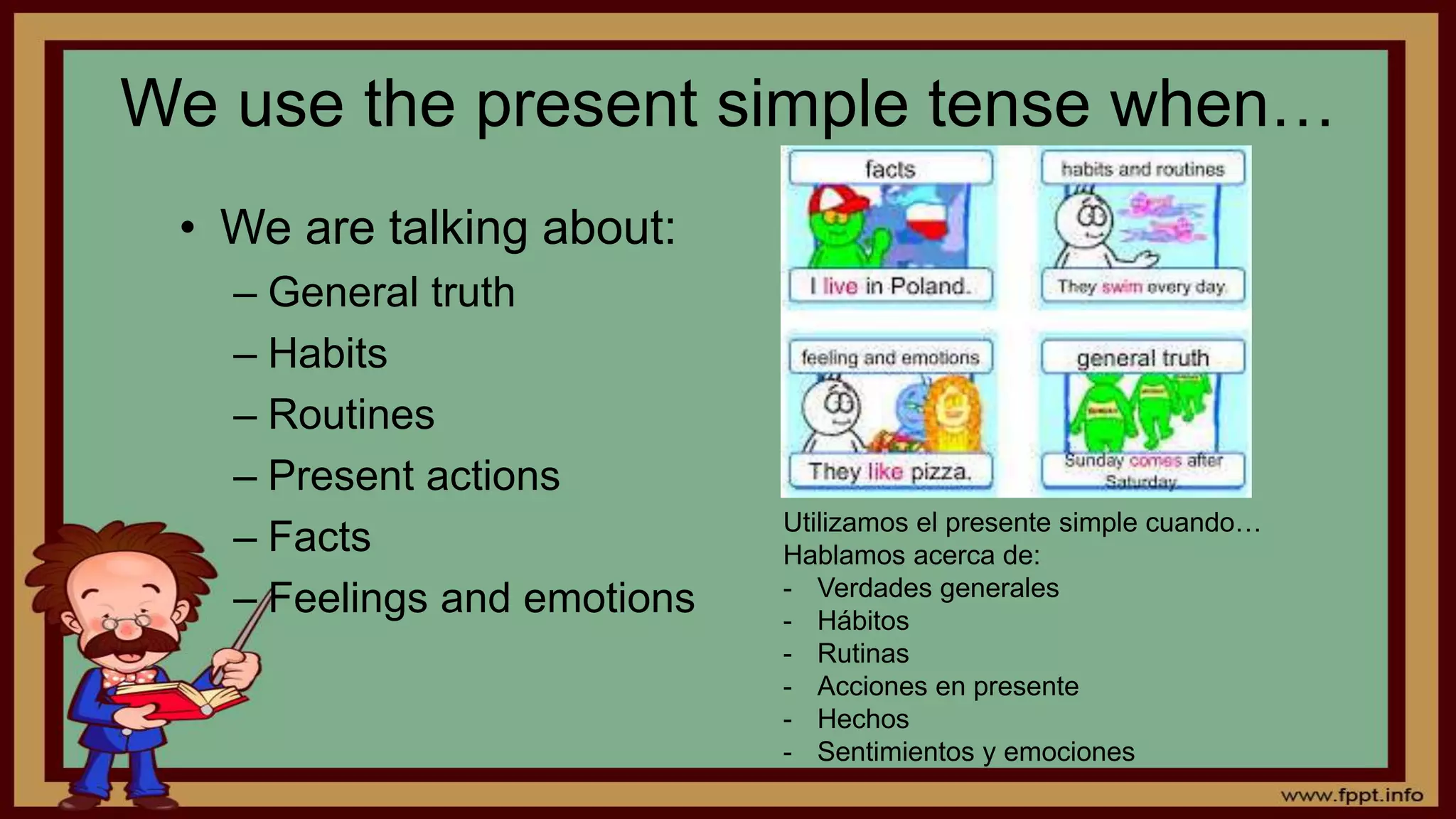 Present simple tense | PPT