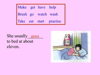 Present simple tense3 | PPT