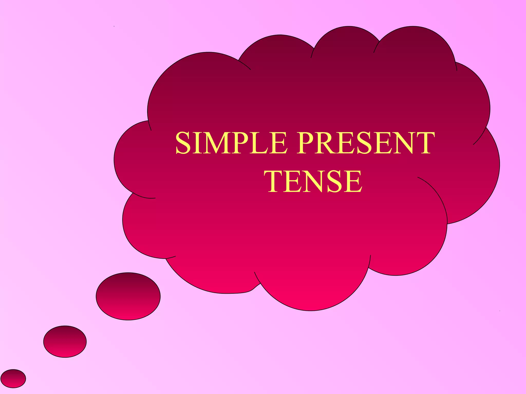 Simple Present Tense | PPT