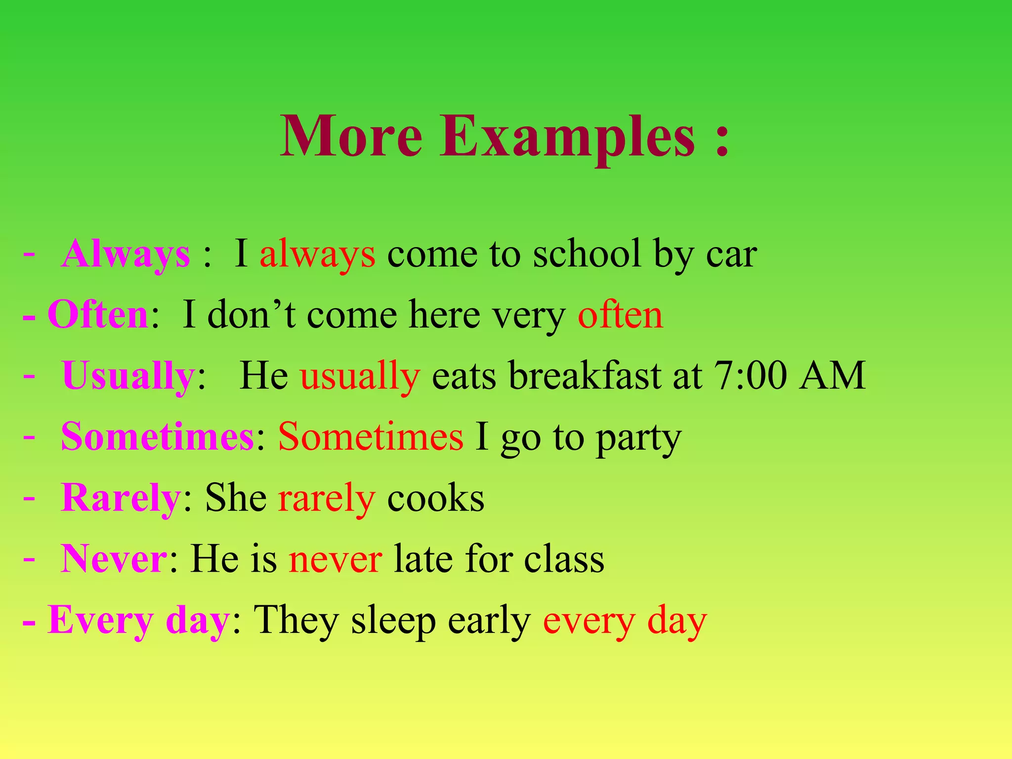 Present simple tense unit : 6+5 | PPT | Parenting Babies and Toddlers ...