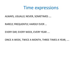 Present Simple Tense | PPT
