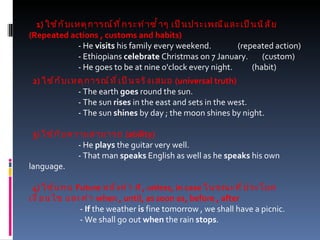 Present simple tense powerpoint | PPT