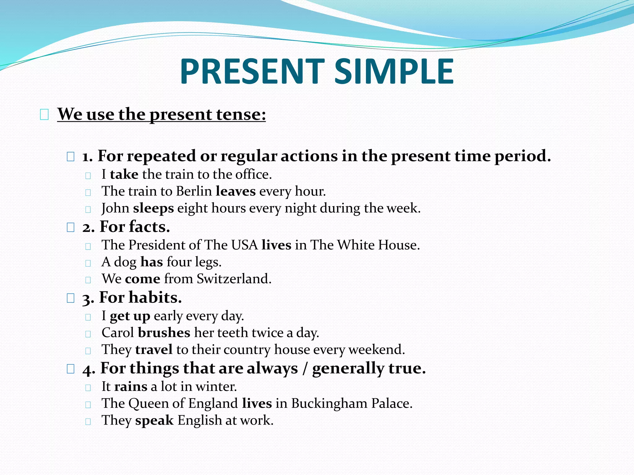 Present simple versus present continuous | PPTX | Programming Languages | Computing