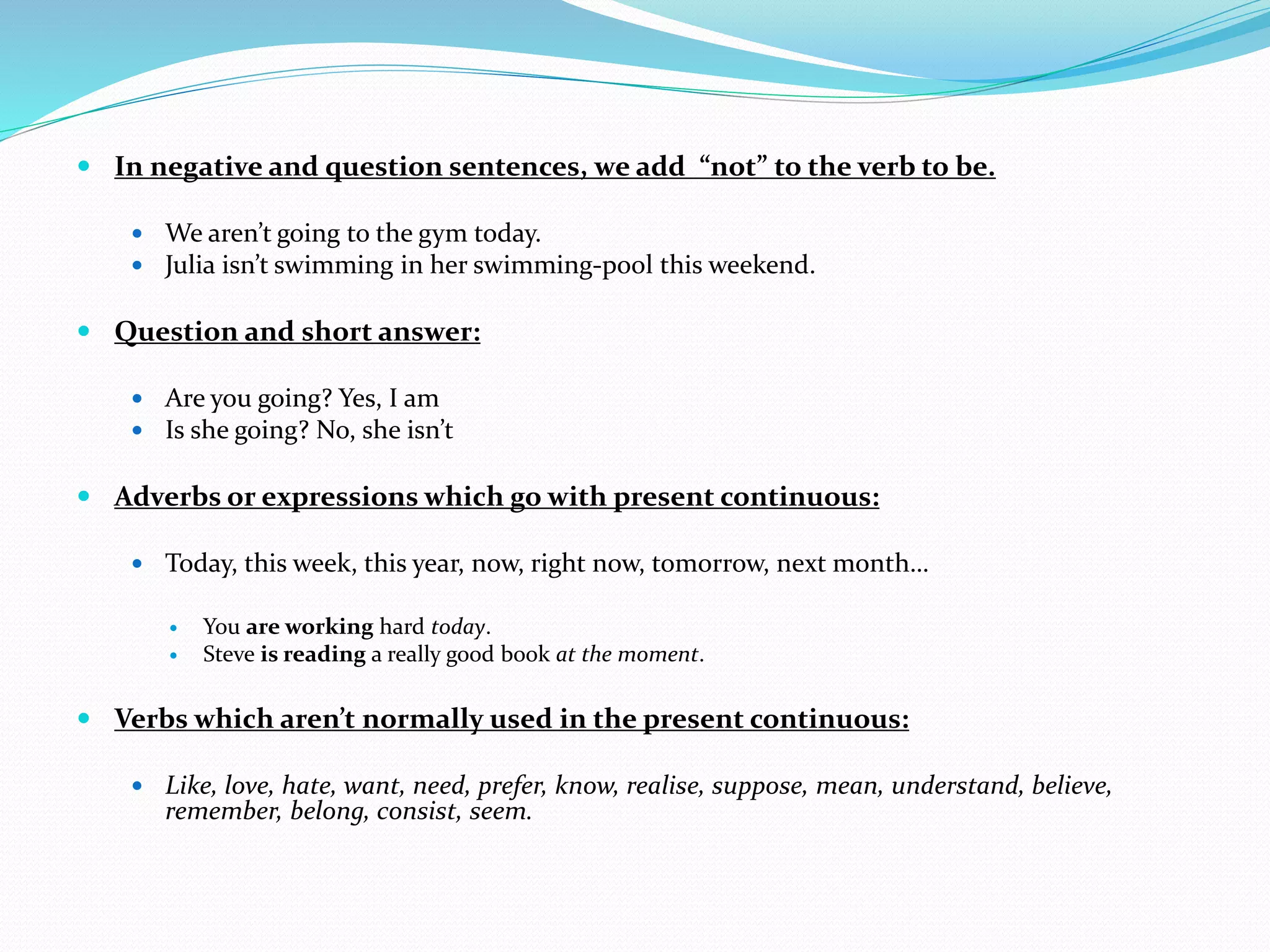 Present simple versus present continuous | PPTX