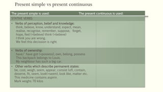 Present simple vs present continous | PPTX