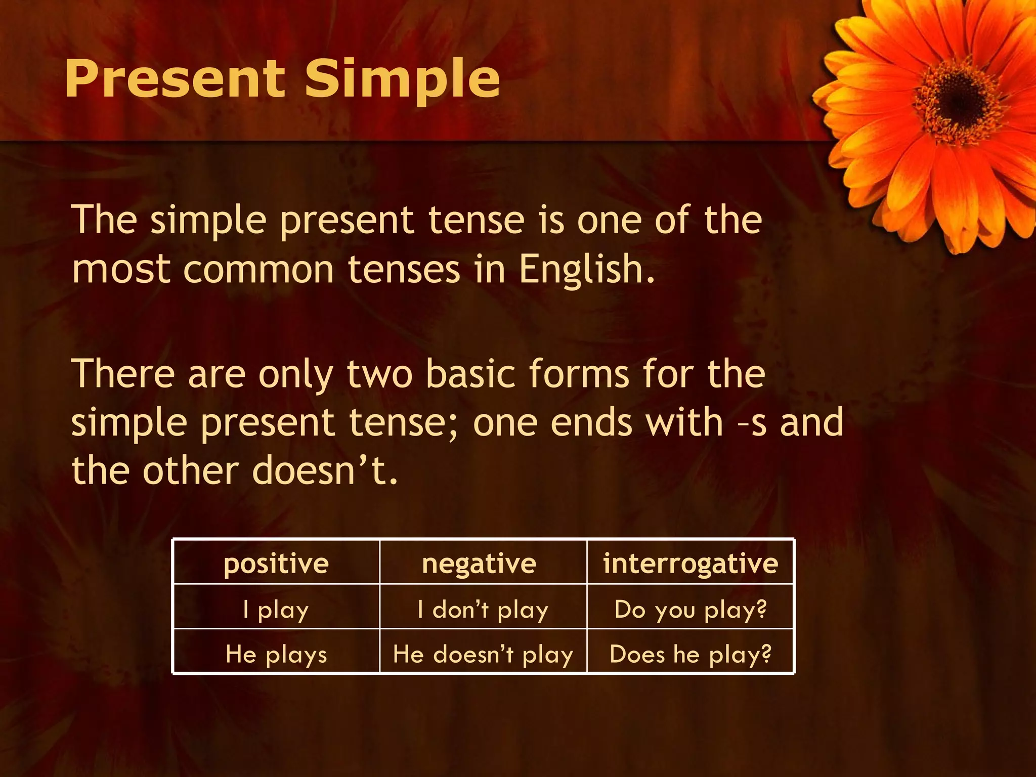 Present simple vs present continuous | PPT