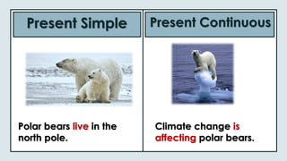 Present Simple vs Present Continuous - English Language | PDF