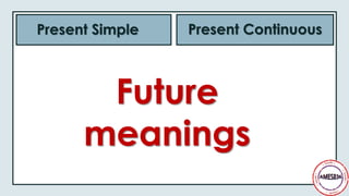 Present Simple vs Present Continuous - English Language | PDF