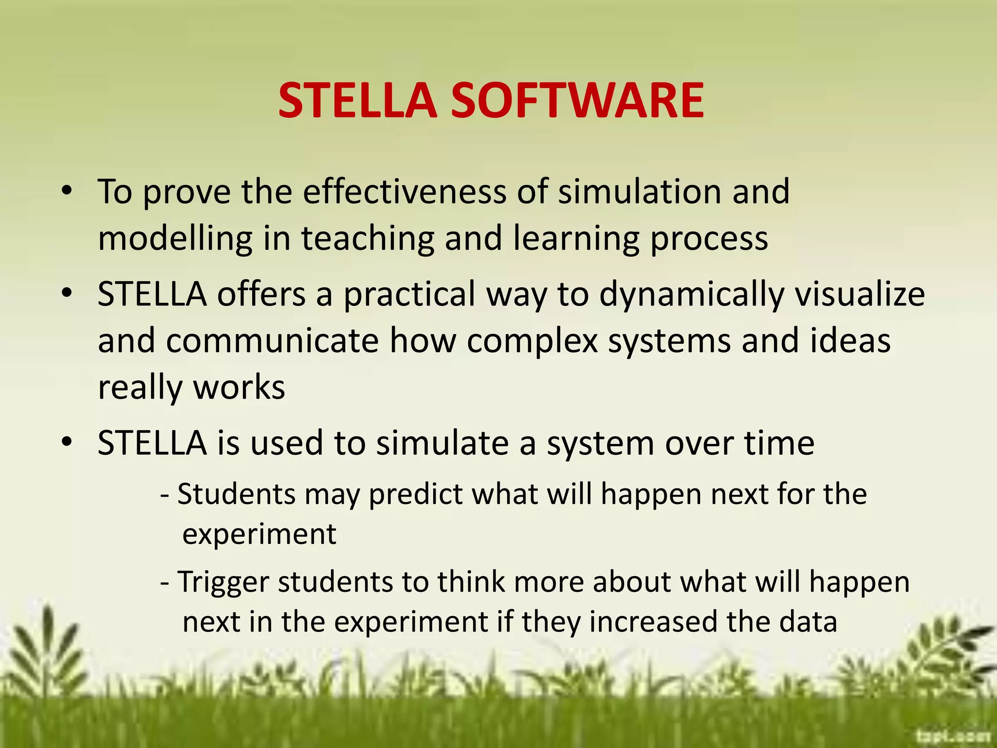 Modelling and Simulation | PPTX