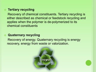 Presentstion applied plastic recycling | PPTX | Environmental Services ...