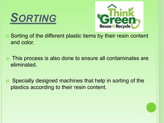 Presentstion applied plastic recycling | PPTX
