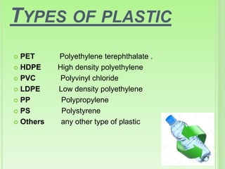 Presentstion applied plastic recycling | PPTX