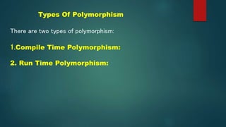 Presentstion polymorphism opp Java muet u | PPT