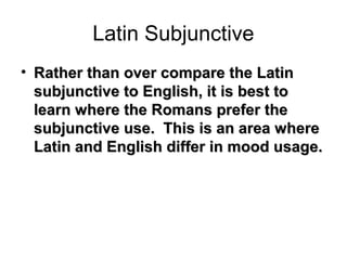 Unit Thirteen - Present Subjunctive | PPT