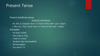 Present tense | PPTX