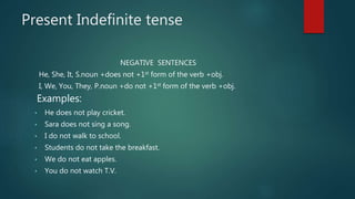 Present tense | PPT