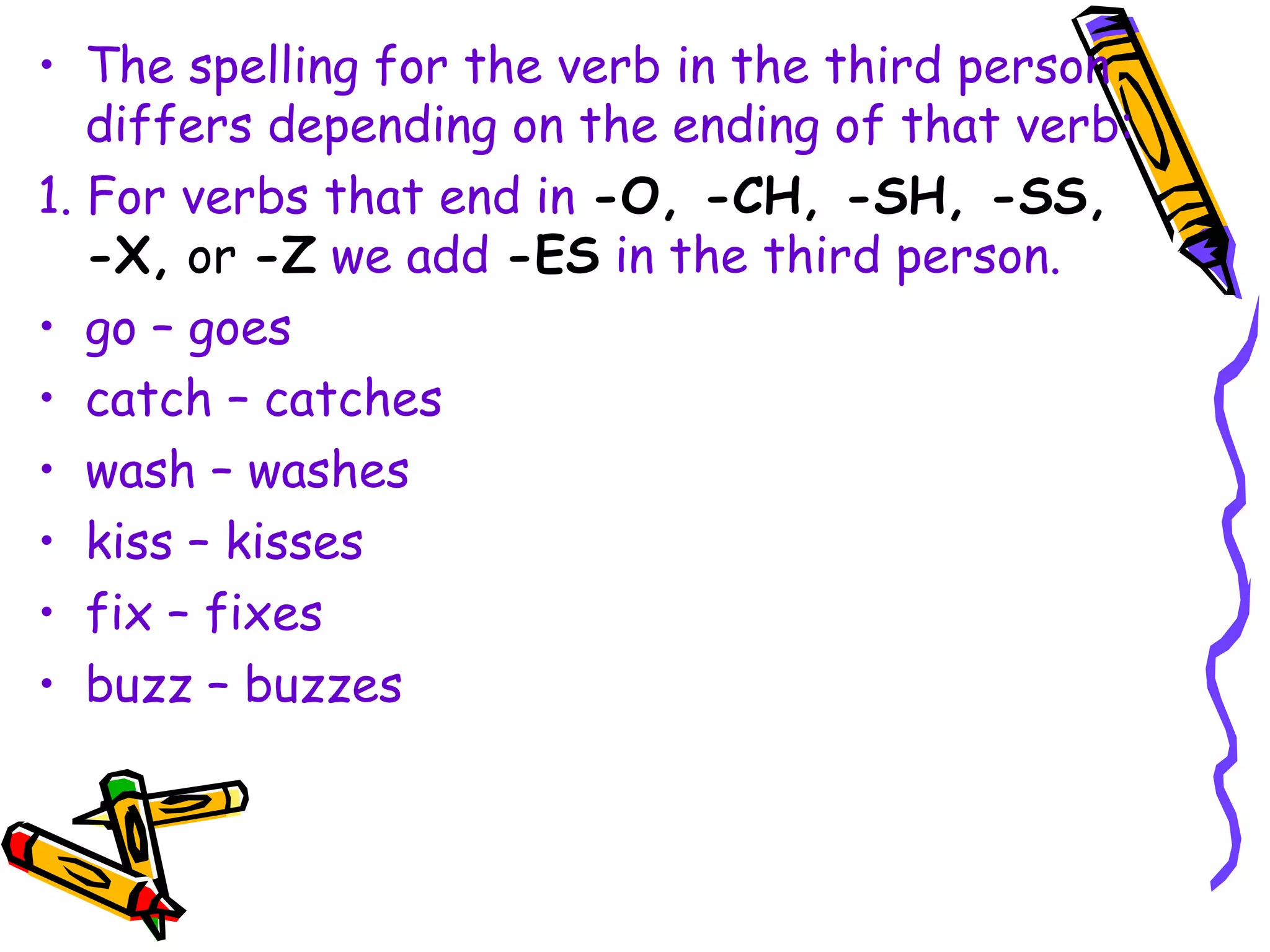 Present tense power point | PPT