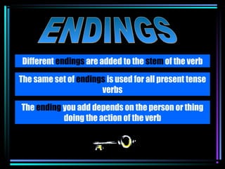 Present tense regular_verb_detective | PPT