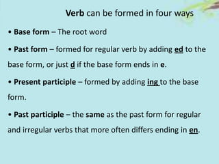 Present Tenses | PPTX