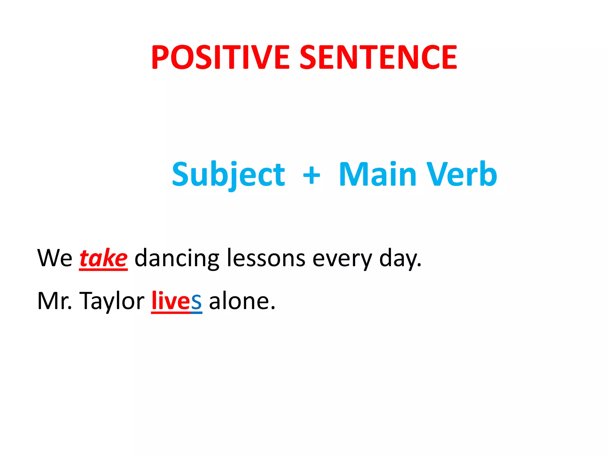 Present tenses | PPTX