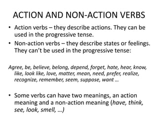 Present tenses | PPTX