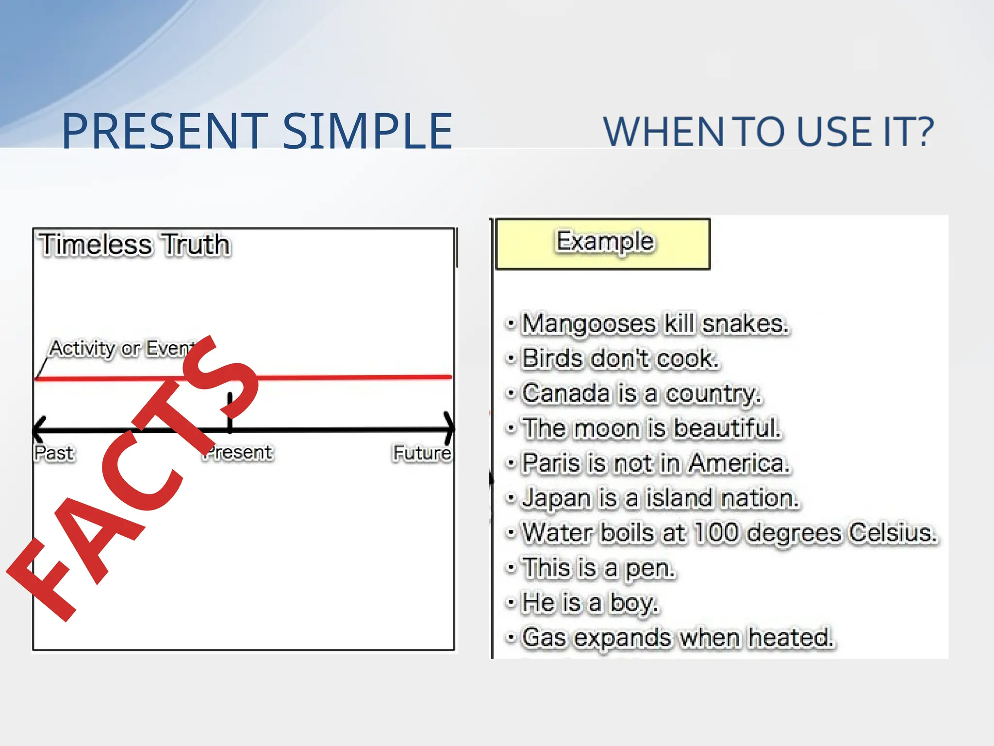 PRESENT TENSES power point presentation. | PPT