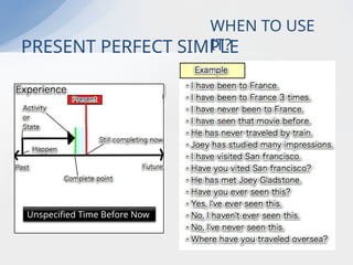 PRESENT TENSES power point presentation. | PPTX