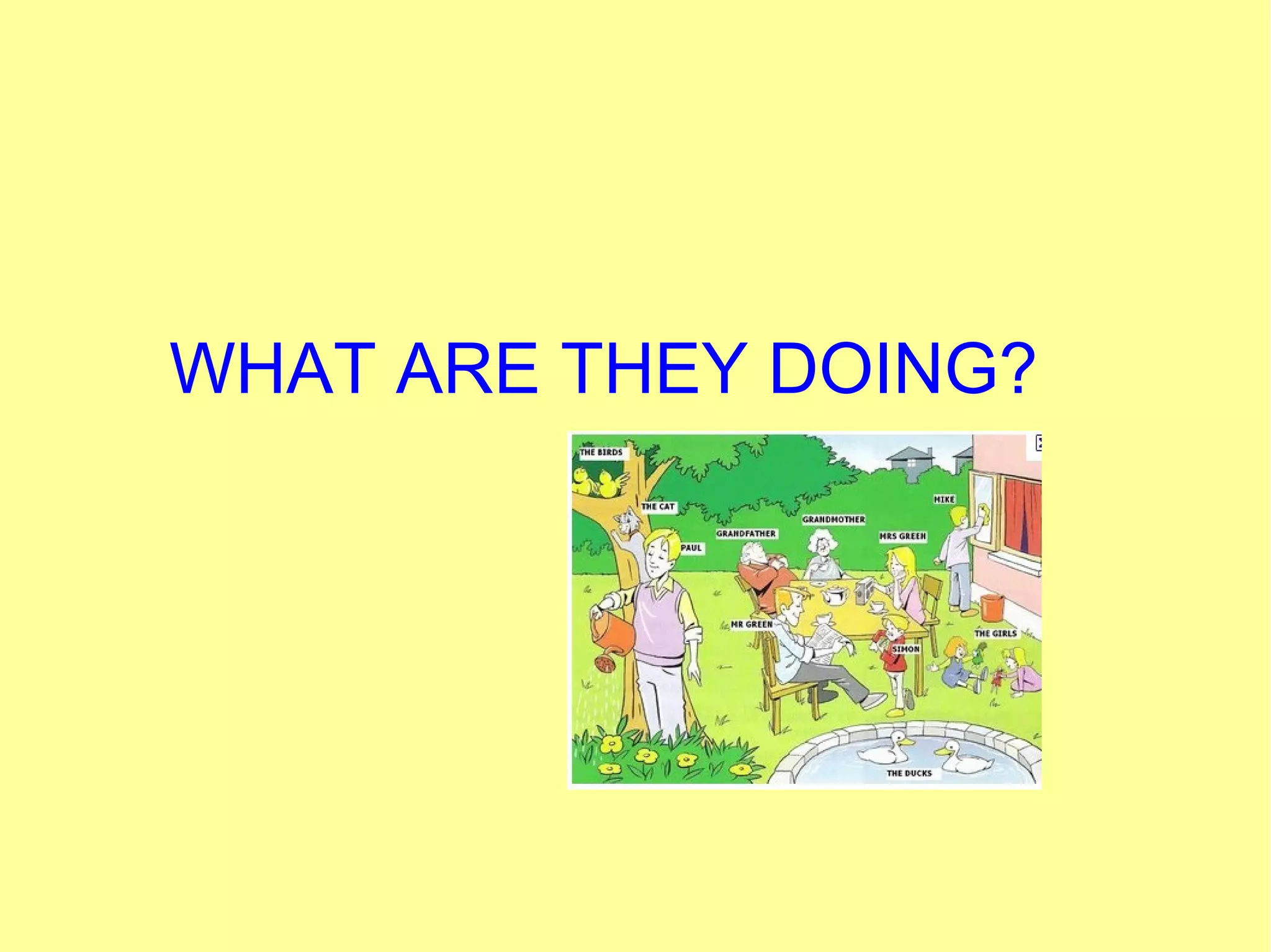 Present tenses | PPT