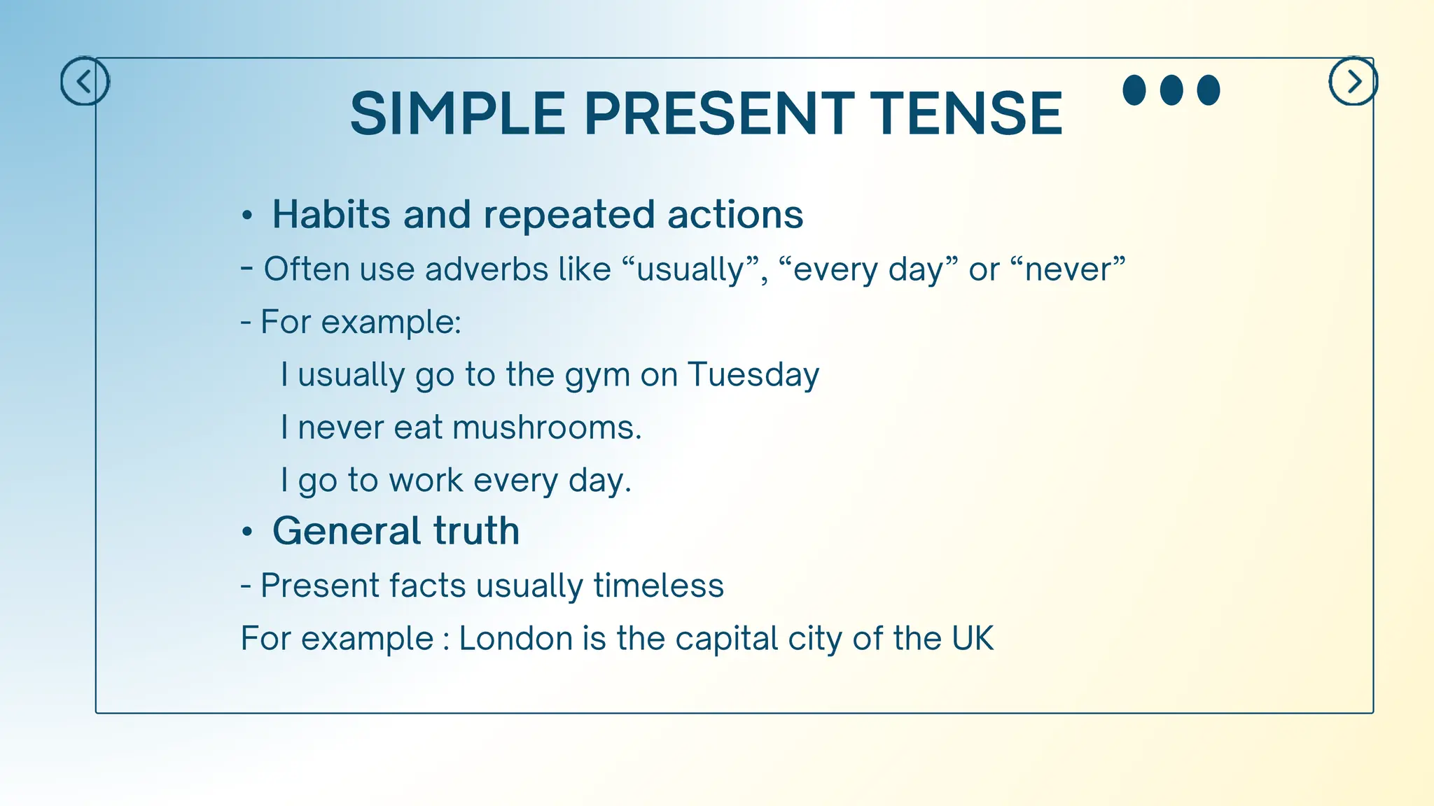 Present Tenses difference and formula.pptx
