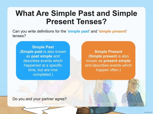 present tense vs past tense presentation | PPT