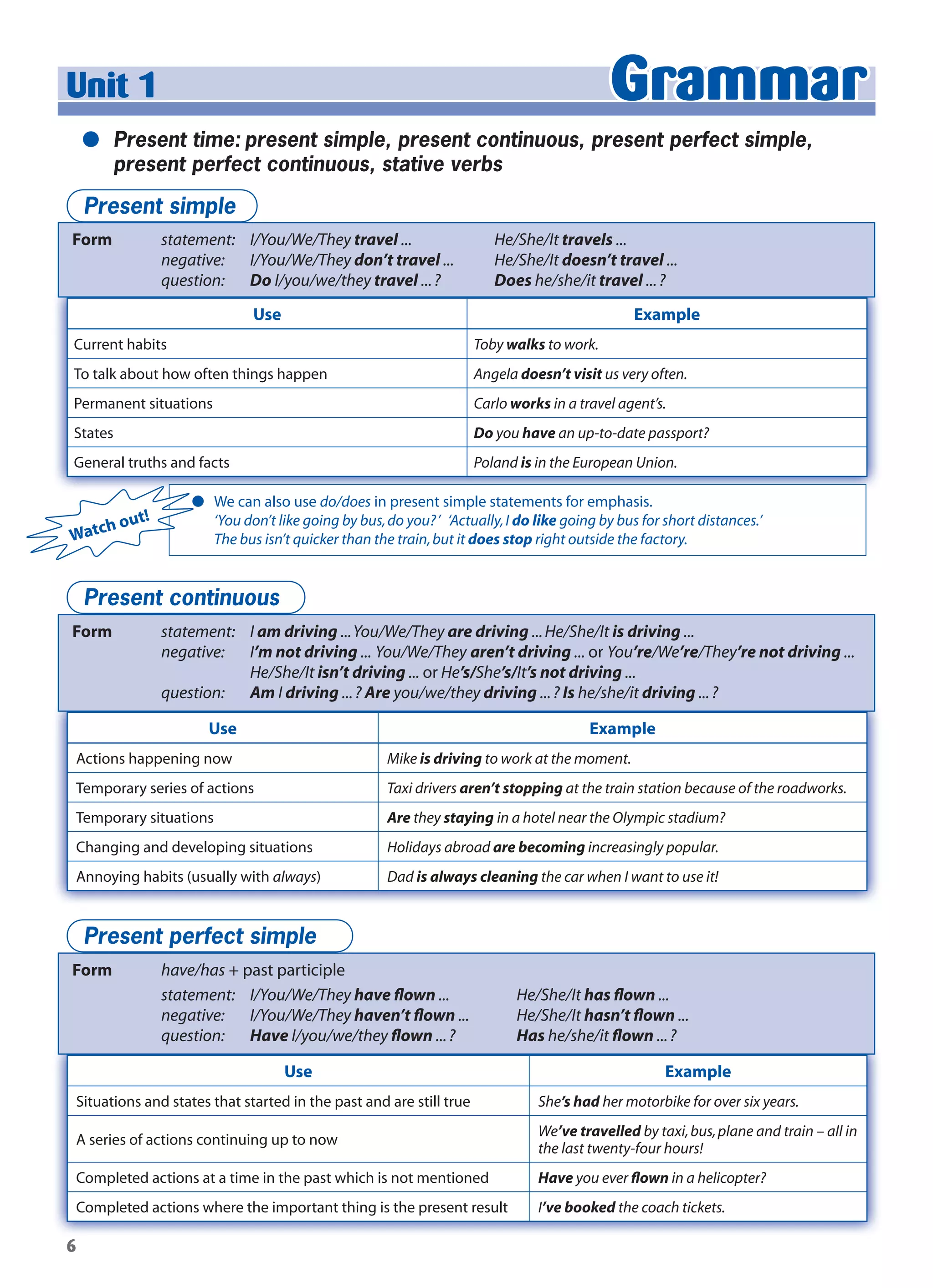 Present time present_simple_present_cont | PDF