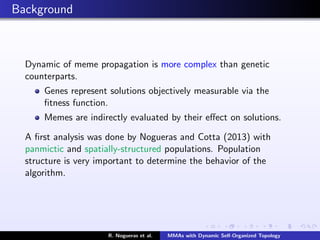 An Analysis of a Selecto-Lamarckian Model of Multimemetic Algorithms ...