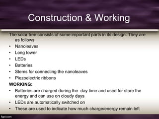 Energy Harvesting Tree | PPT