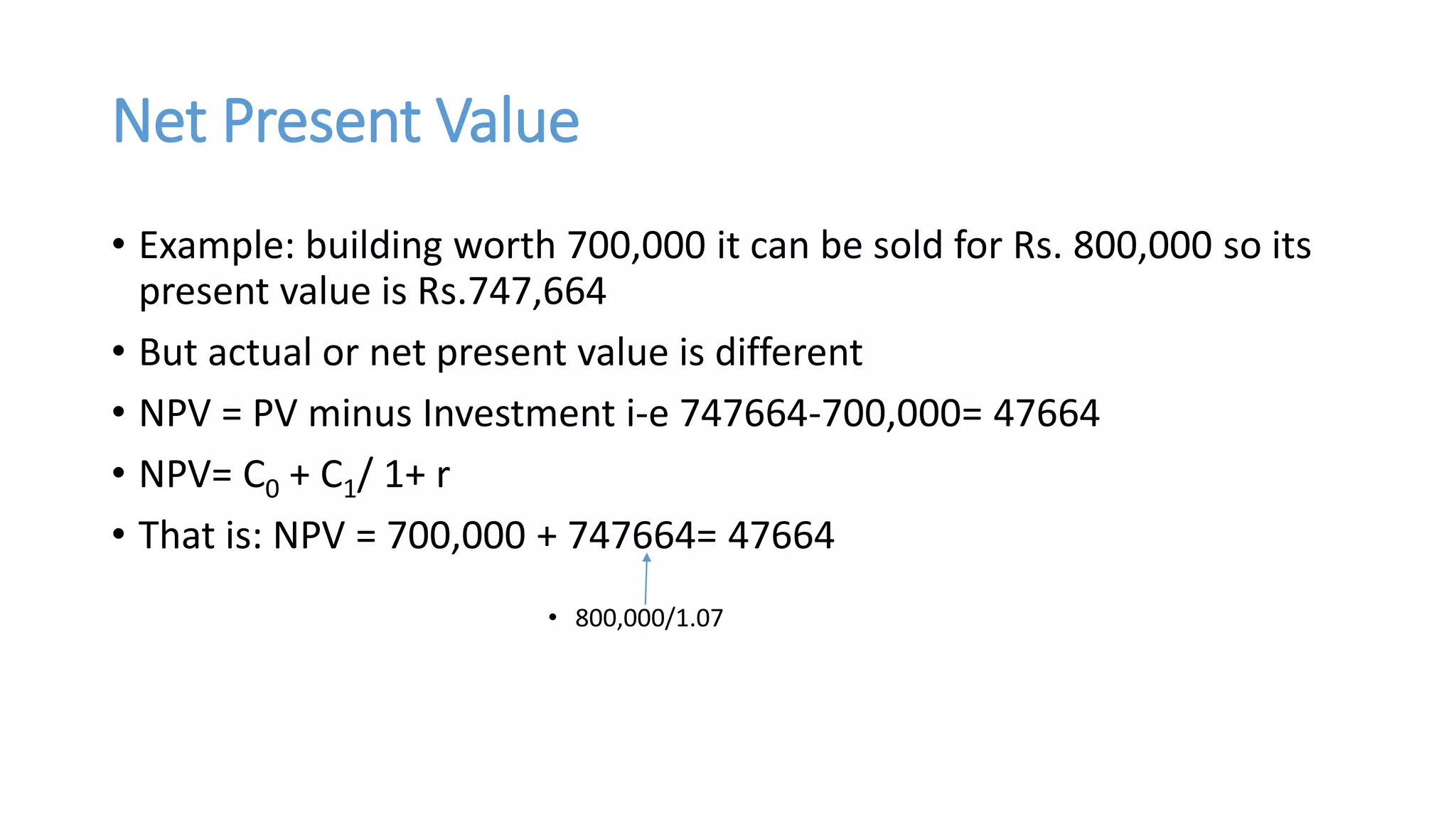 Present value lecture 3 | PPTX