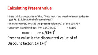 Present value lecture 3 | PPTX