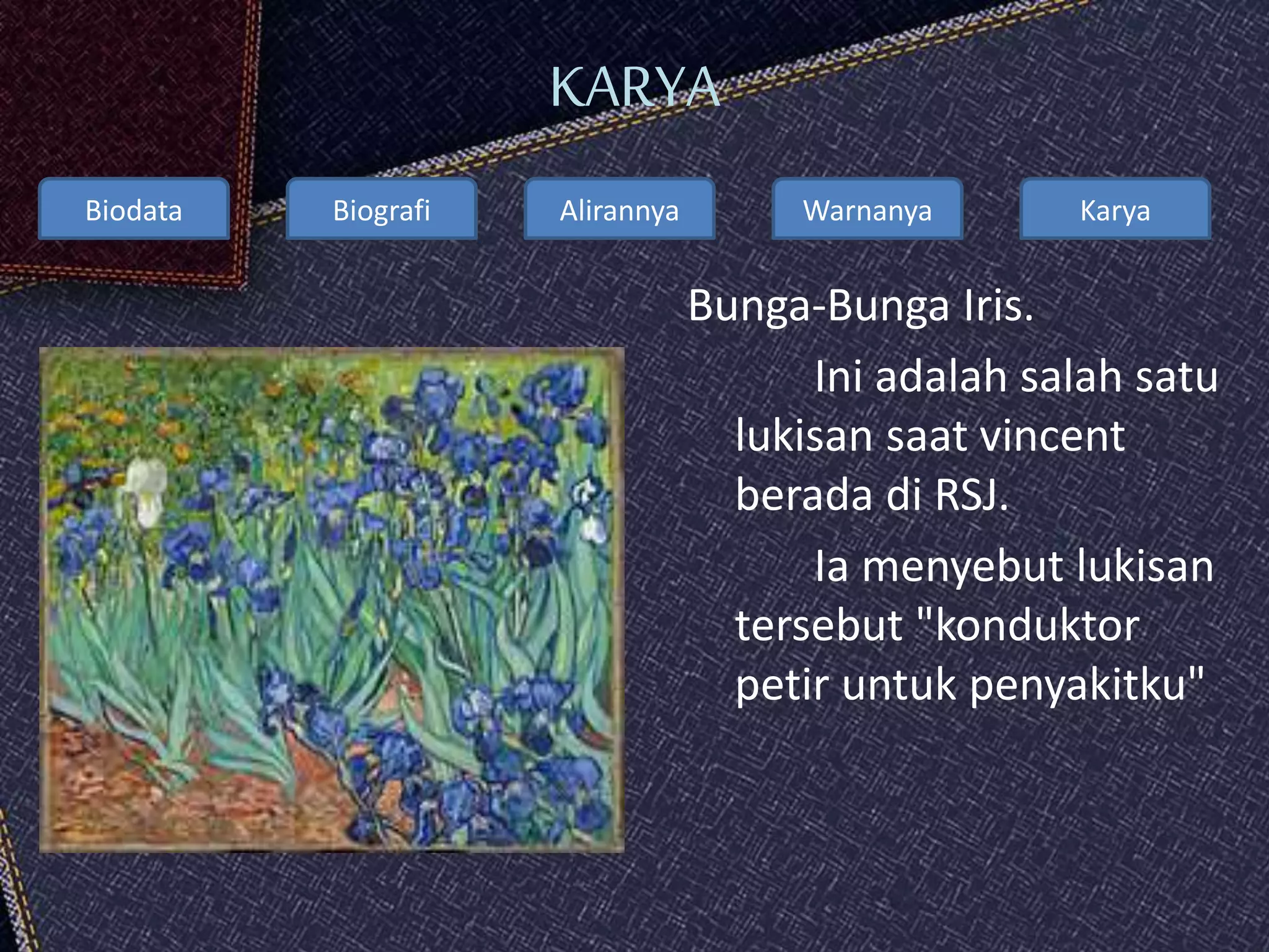 karya dari vincent van gogh | PPTX