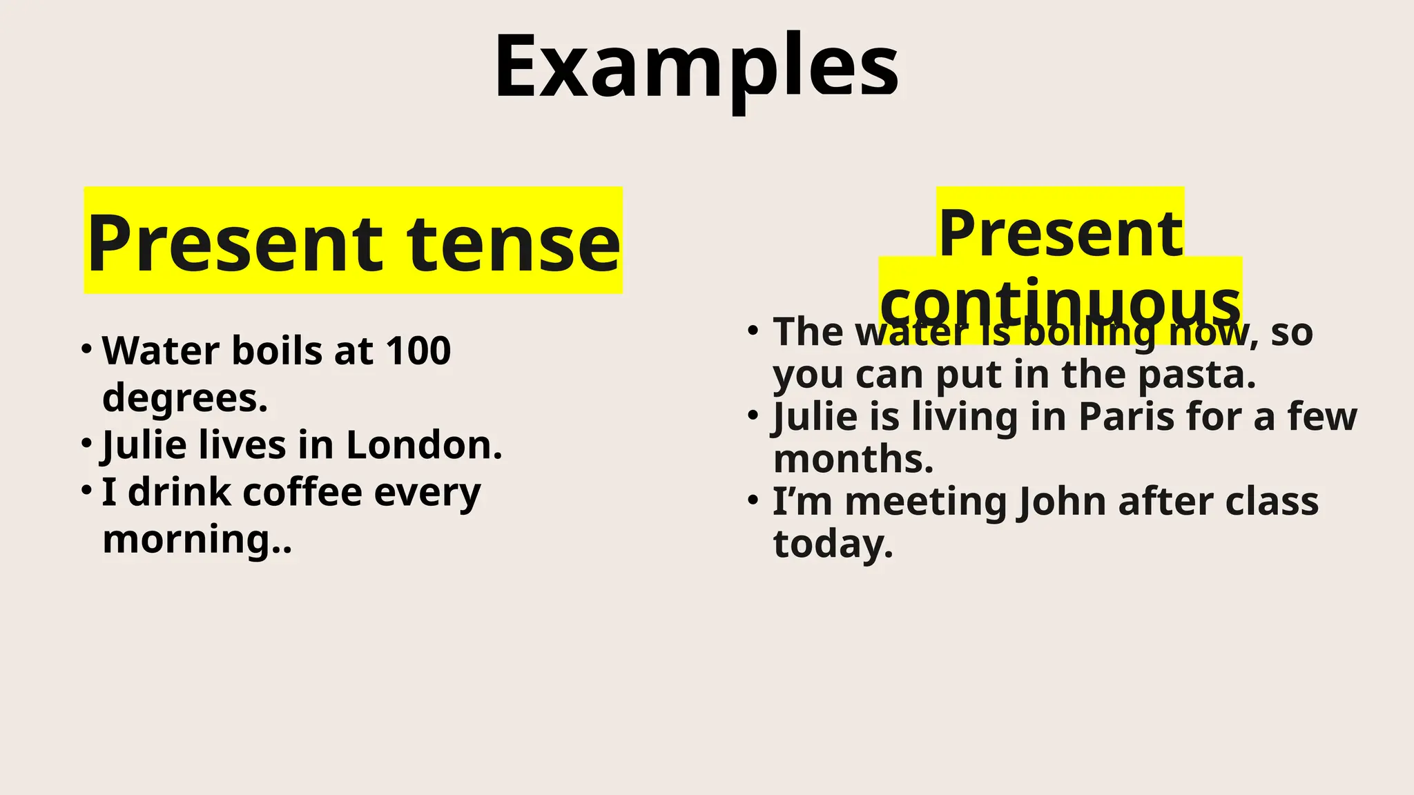 the present tense versus present continuous tense.pptx