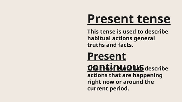 the present tense versus present continuous tense.pptx