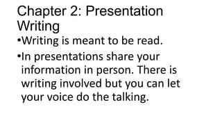 Present what you know | PPTX | Education