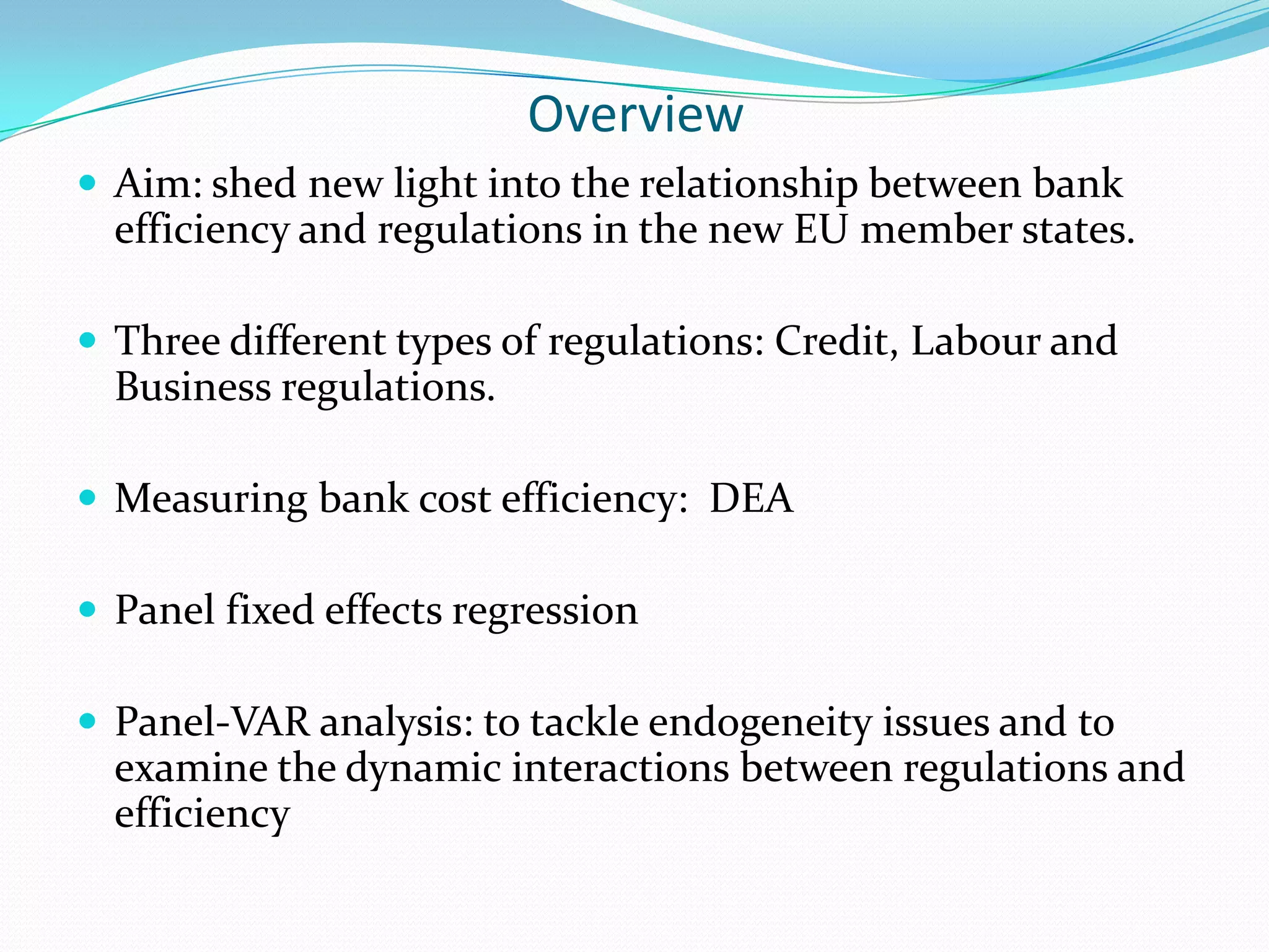 PPT Banking and Regulations | PPTX