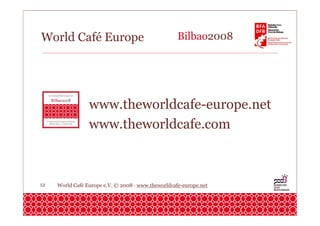 Metodología World Cafe | PDF