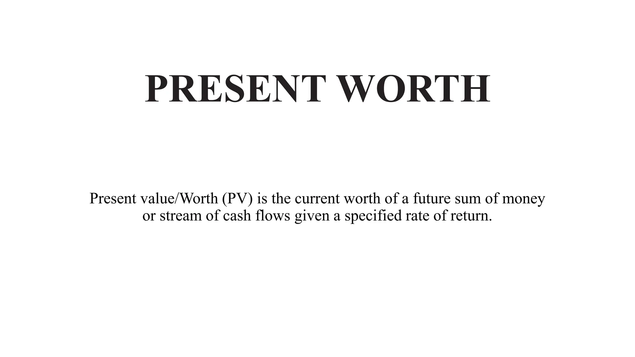 Present Worth Method.pdf