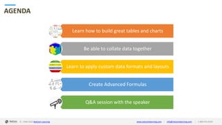 Webinar - Present Your Data Effectively With Microsoft Excel and ...