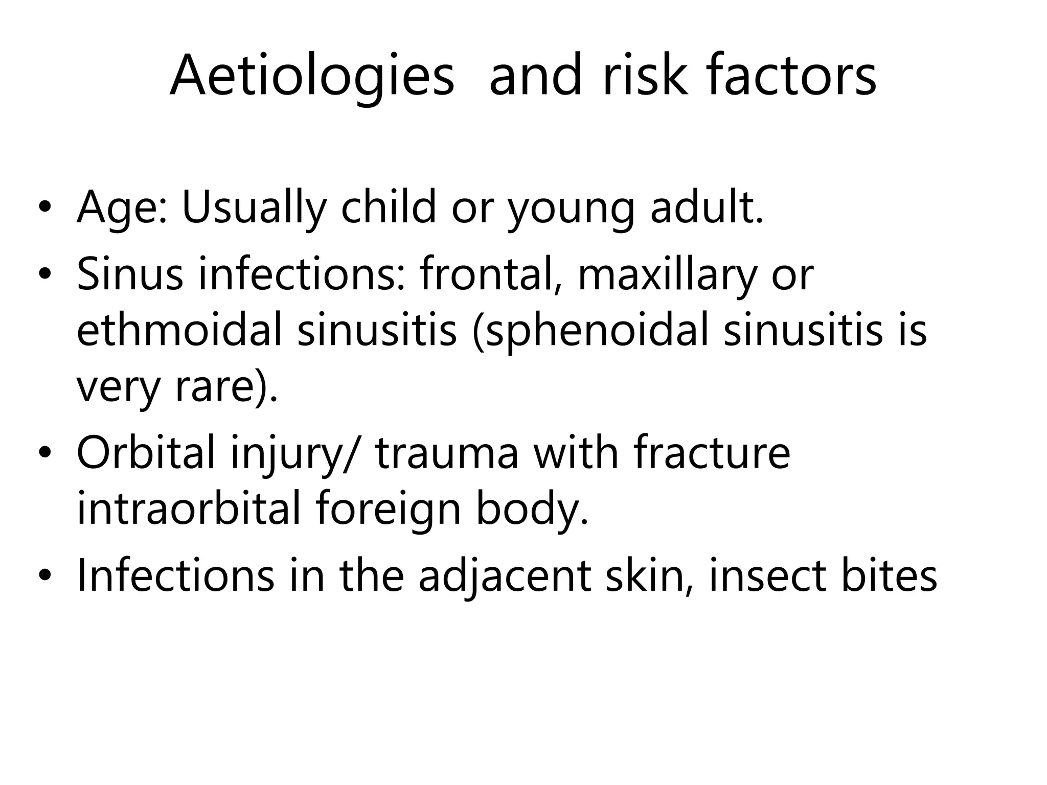 Preseptal and orbital cellulitis MD5 by Noel | PPTX