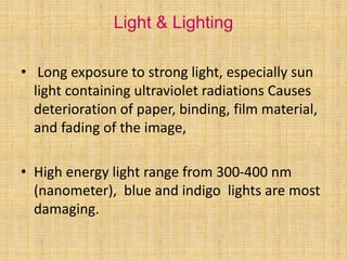 Preservation and conservation | PPTX | Indoor Environmental Quality ...